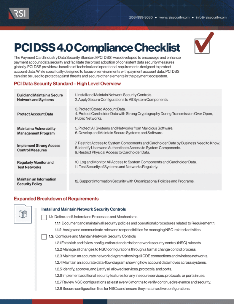 PCI DSS Resources: Compliance Guides, Checklists & Tools